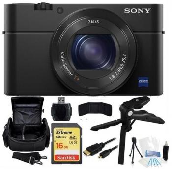 Sony Cyber-shot DSC-RX100 VII Digital Camera - DSC-RX100M7 with Must ...