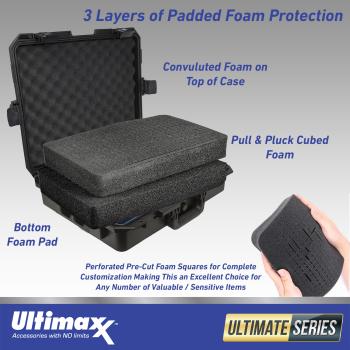 Ultimaxx All-Weather Waterproof Lockable Hard Case - SlrHut.co.uk